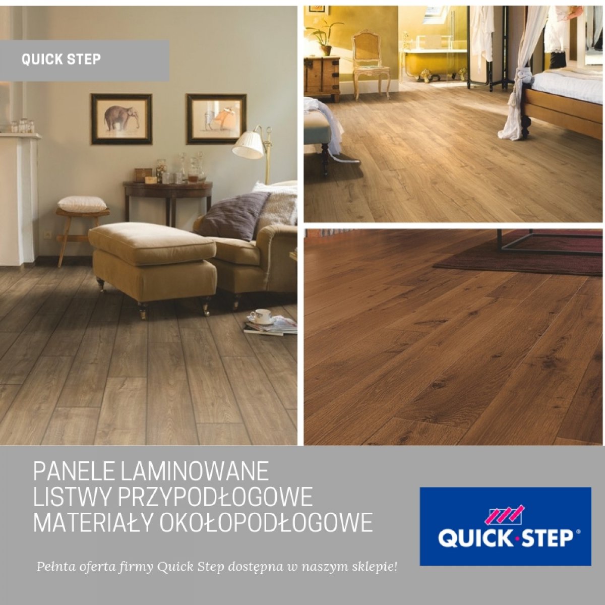 Panele laminowane, winylowe Quick Step (Milanówek)